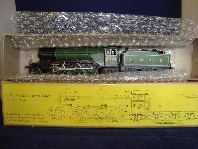 An ABS Models kit built LNER Class V4 2-6-2 loco numbered 3401 named ...