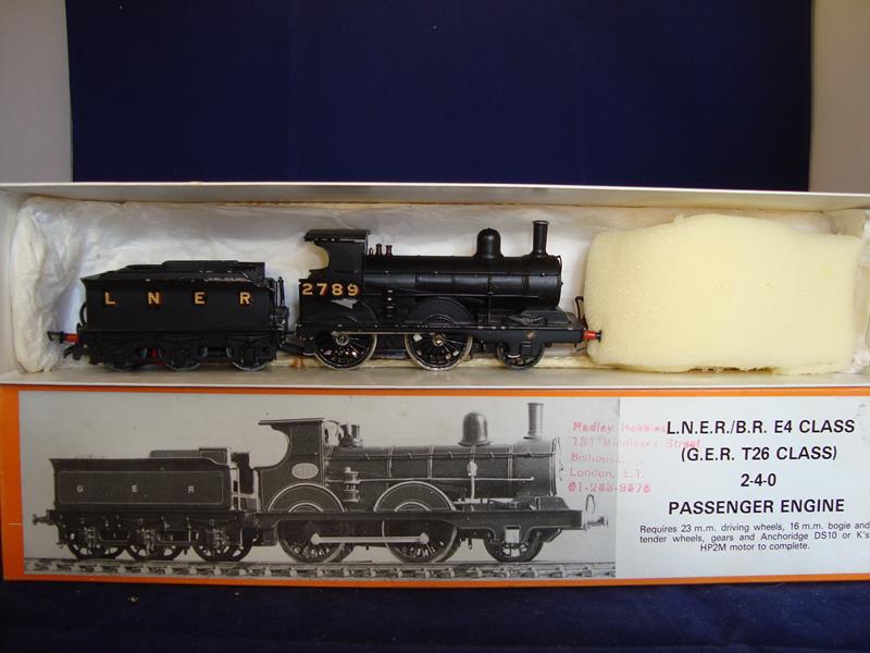 A Nu-Cast kit built LNER Class E4 2-4-0 steam locomotive. Generally G ...