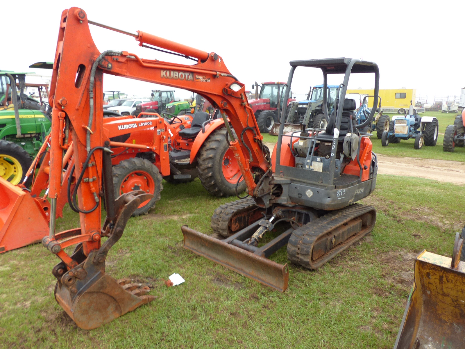 ID#:4506 KUBOTA KX91-3 EXCAVATOR Mileage/Hrs:221 VIN/Serial#:31069