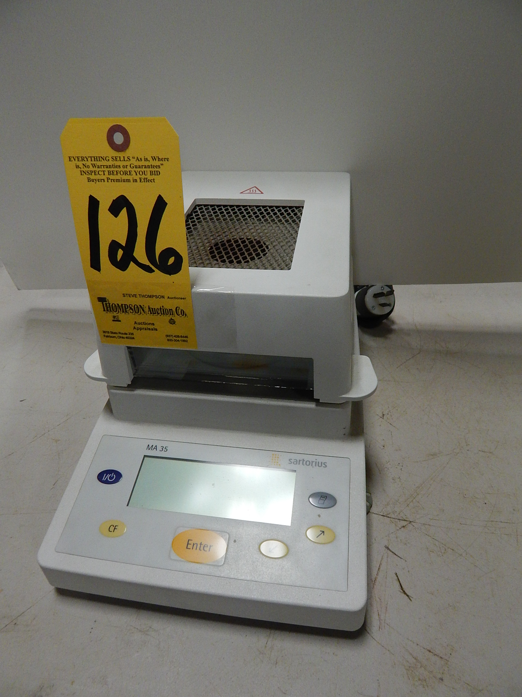 Sartorius Model MA 35 Moisture Analyzer
