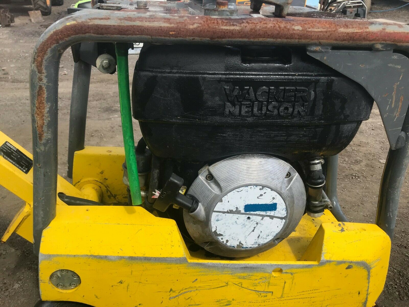 Bomag Diesel Wacker Plate. Forward and reverse/ Year 2016. Starts first ...