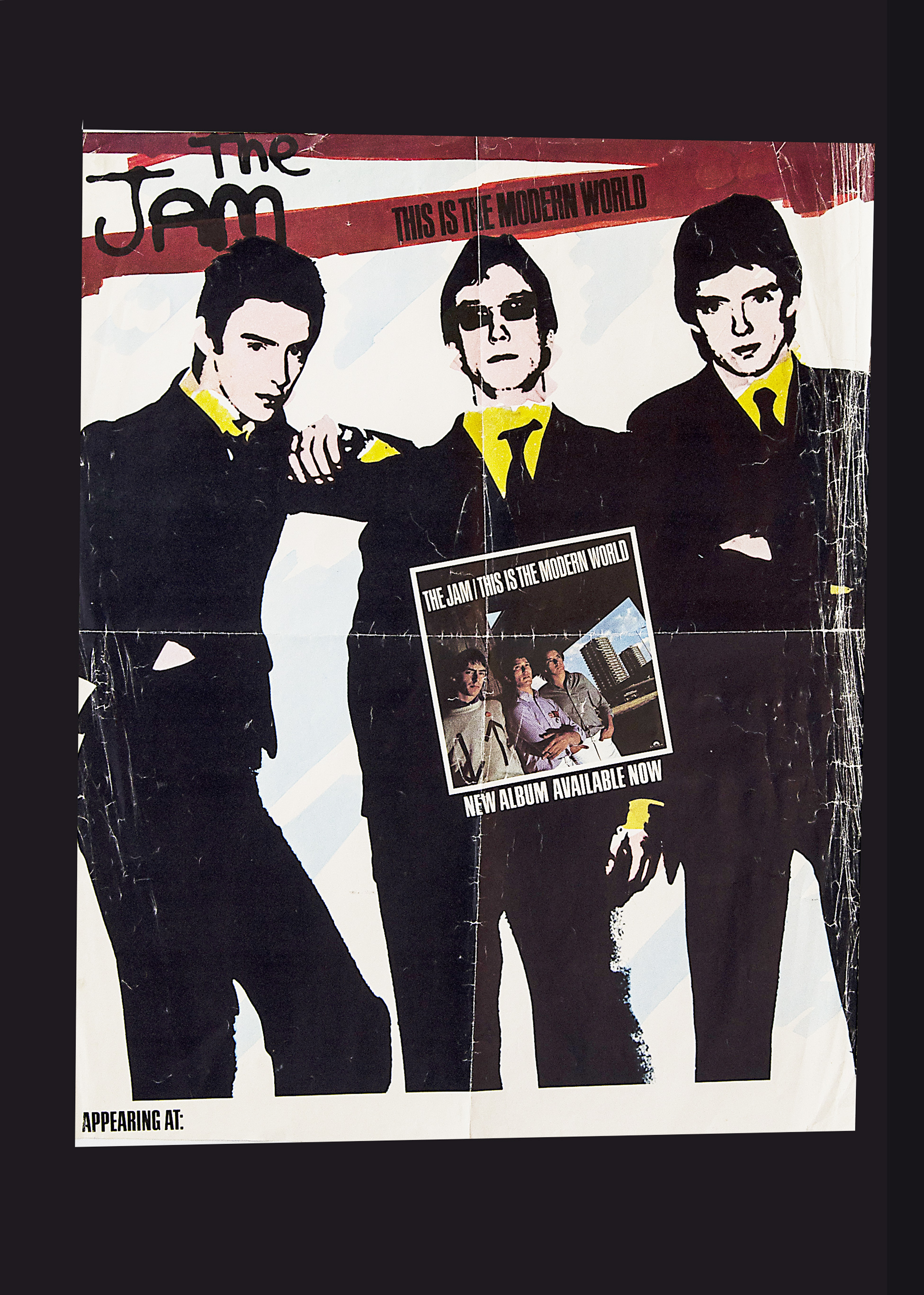 The Jam: "This Is The Modern World": 1977 LP promo & concert poster (20 ...