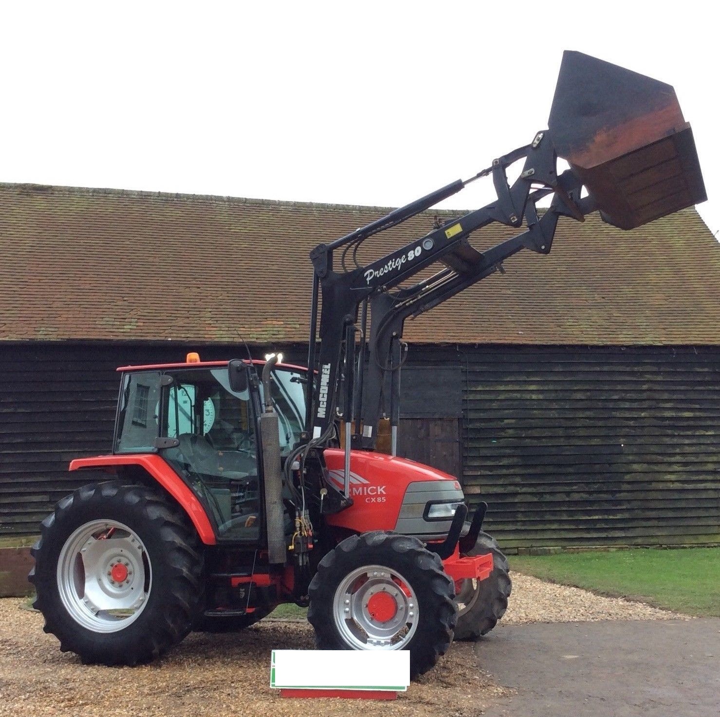McCormick CX85 Loader Tractor Perkins 4 Cylinder Turbo Diesel Engine ...