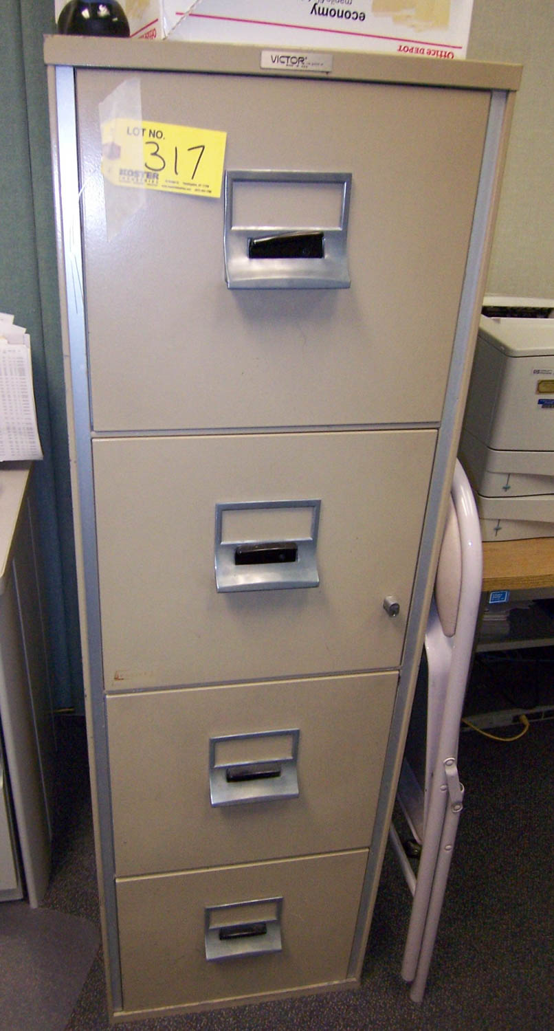 VICTOR FIREMASTER LX 4-DRAWER FILE CABINET