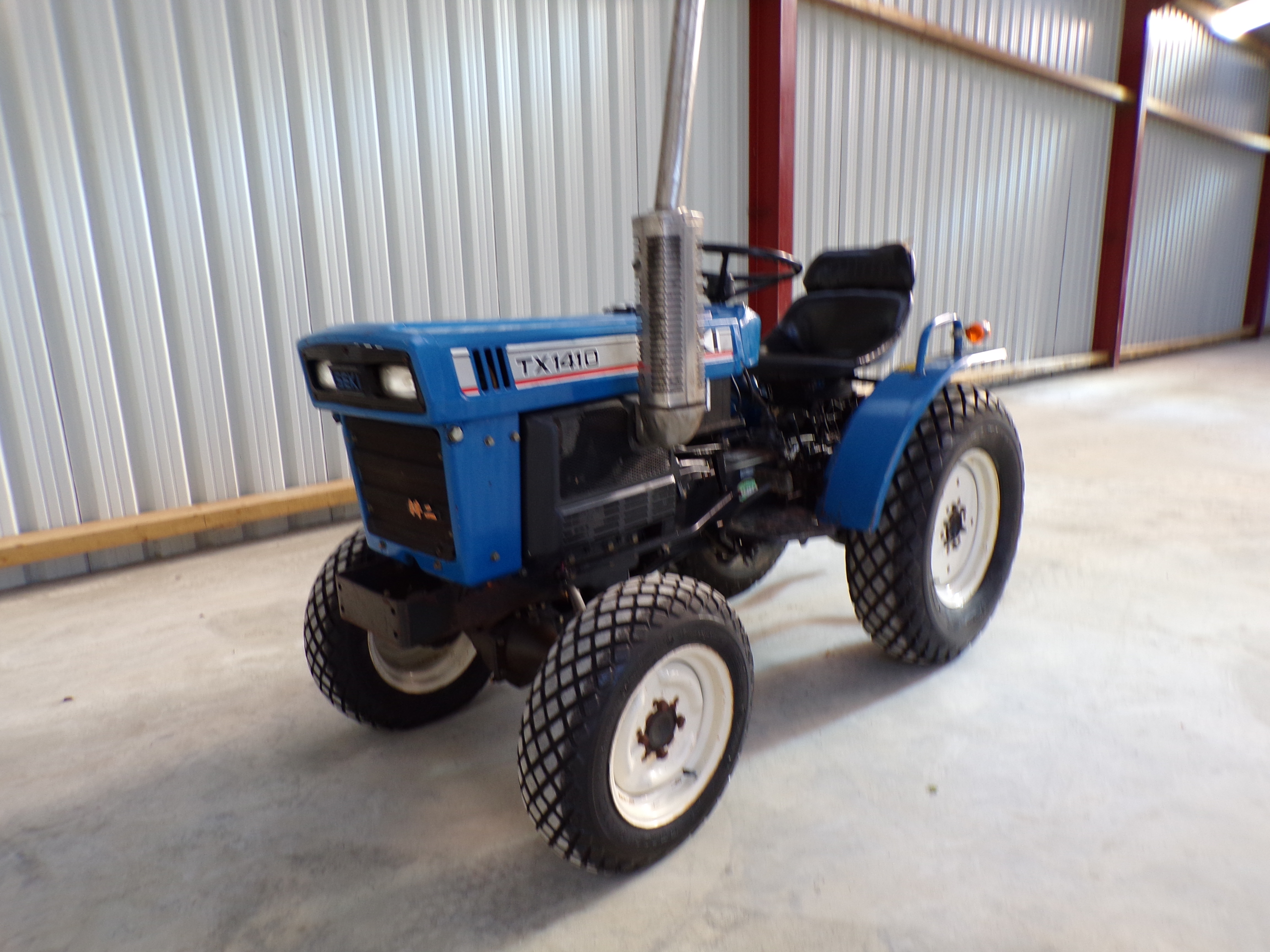 Iseki Tx1410 Compact Tractor 14HP 3 CYLINDER MITSUBISHI DIESEL ENGINE ...