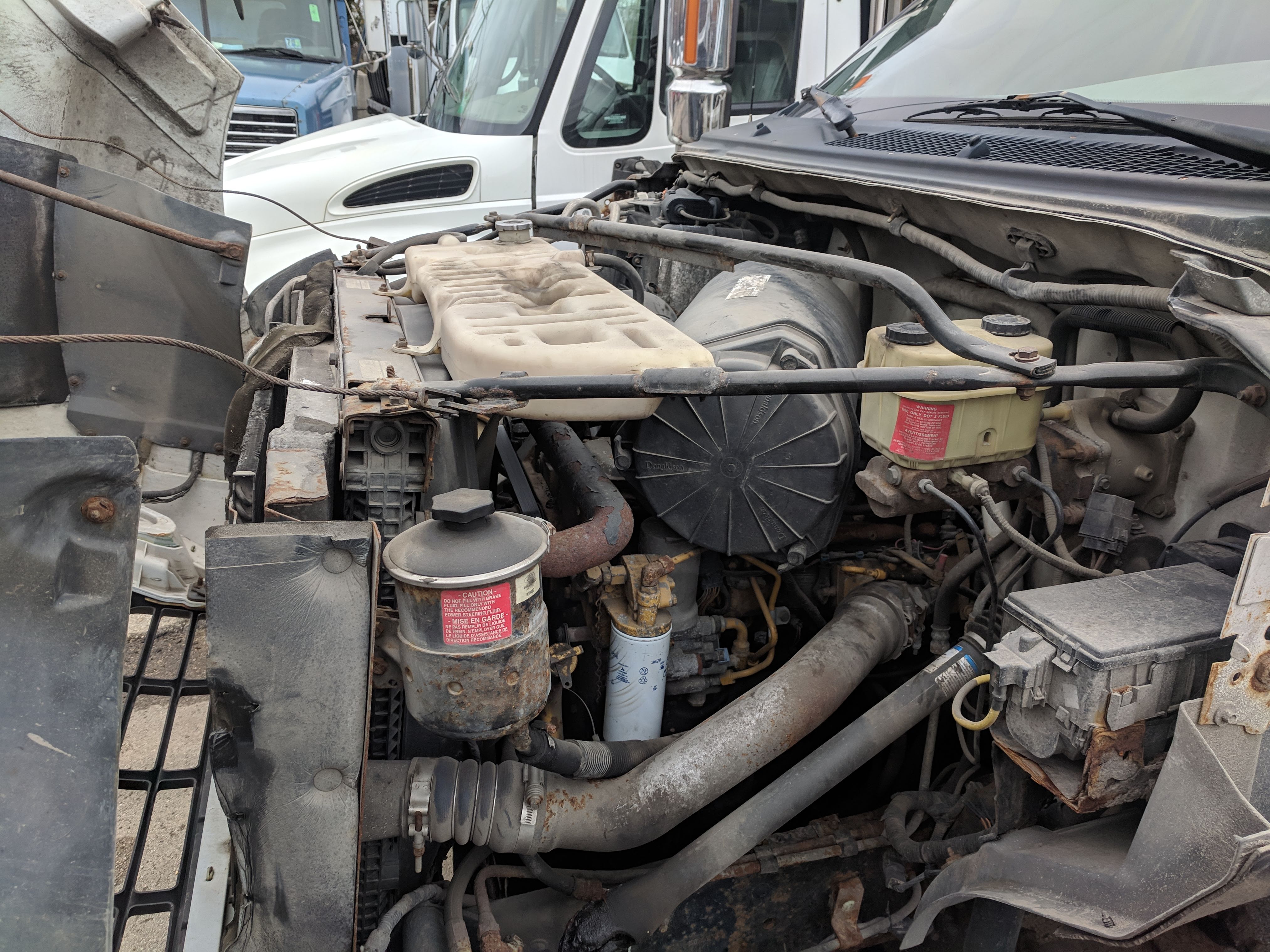 2001 FORD F-650 DUMP TRUCK, VIN 3FDNF65231MA64867, CATERPILLAR 3126B 7 ...