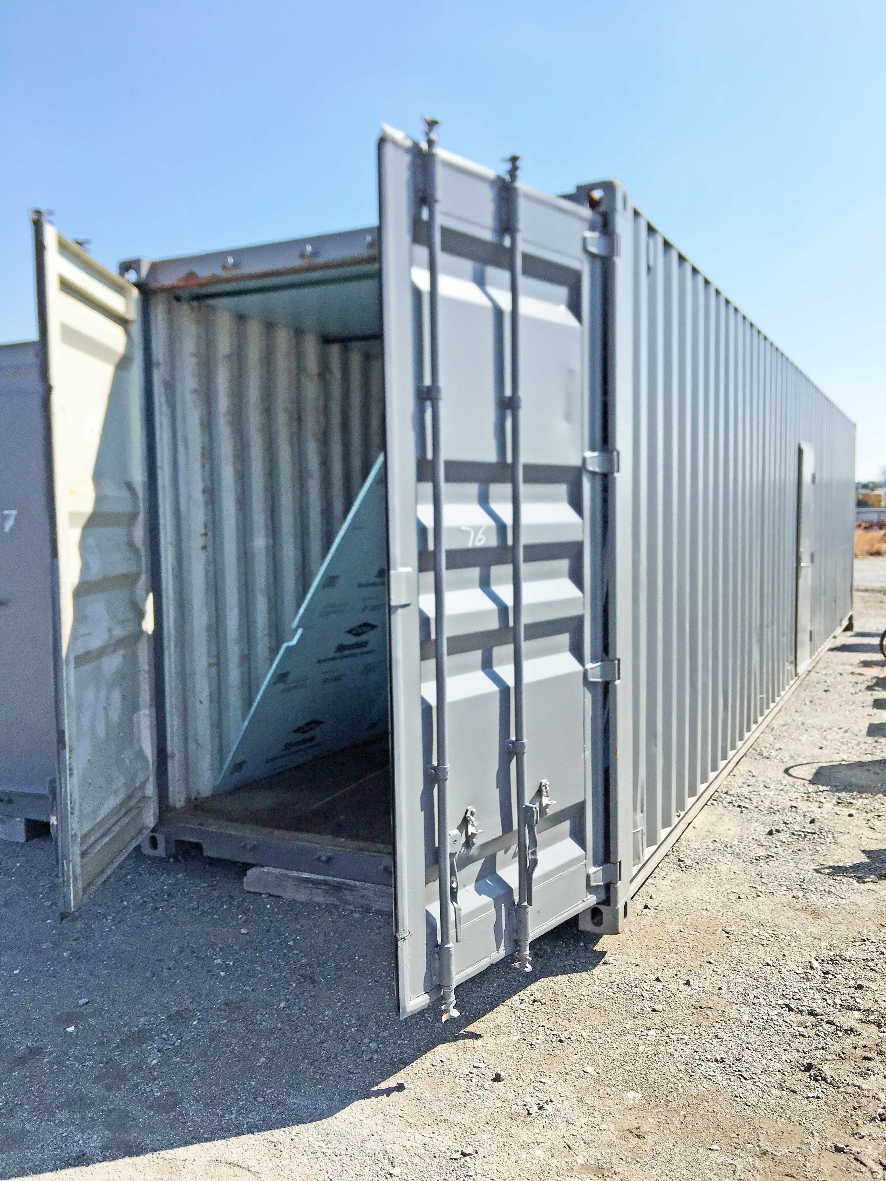 CONEX STORAGE UNIT, APPROX. 40'