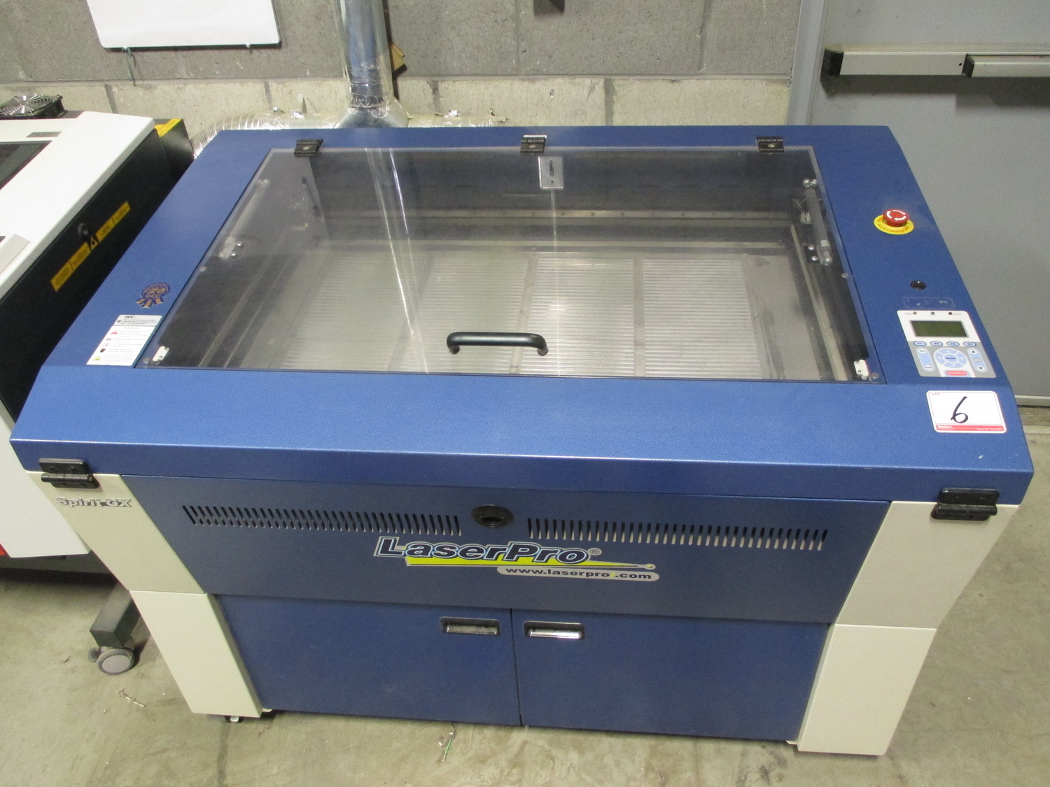 GCC AMERICA INC. LASERPRO SPIRIT SGX-30V 30-WATT LASER ENGRAVER, S/N 150603
