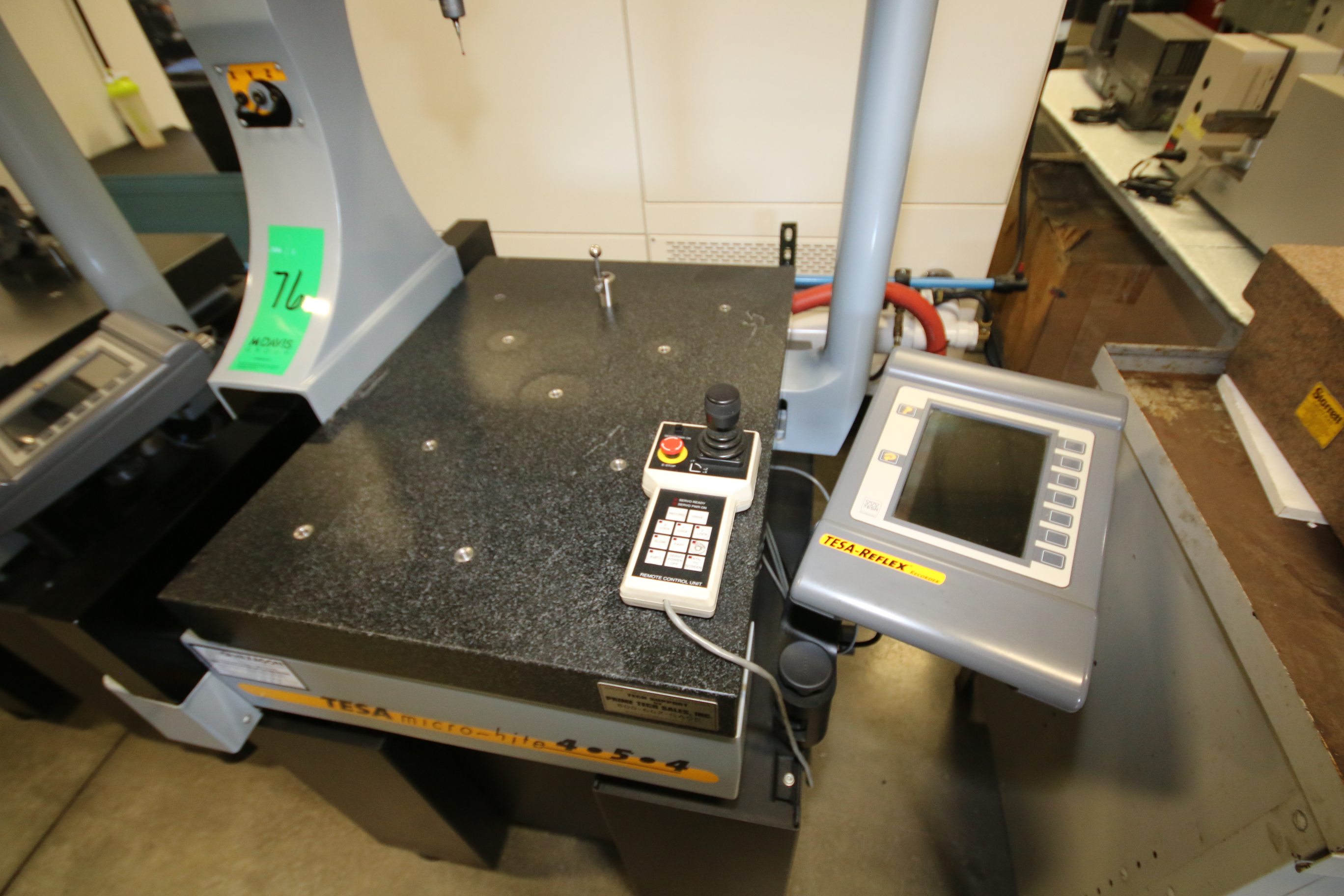 Tesa Reflex 3D Recorder CMM, S/N 10110020 with 22 x 30 Granite Plate, 3 ...