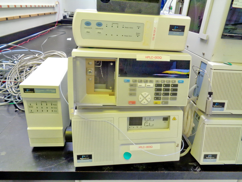 Perkin Elmer series 200 HPLC System with Series 200 Autosampler, Series ...