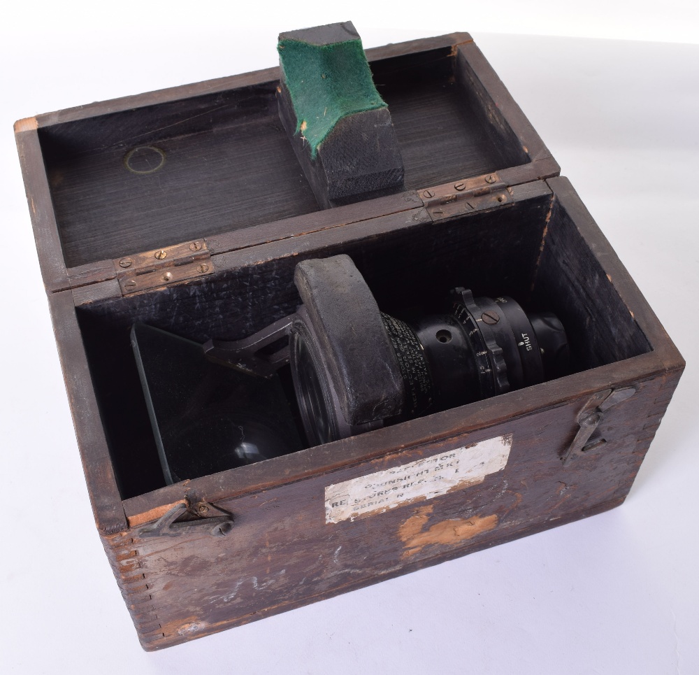 WW2 Royal Air Force Spitfire / Hurricane MkII Reflector Gun Sight ...