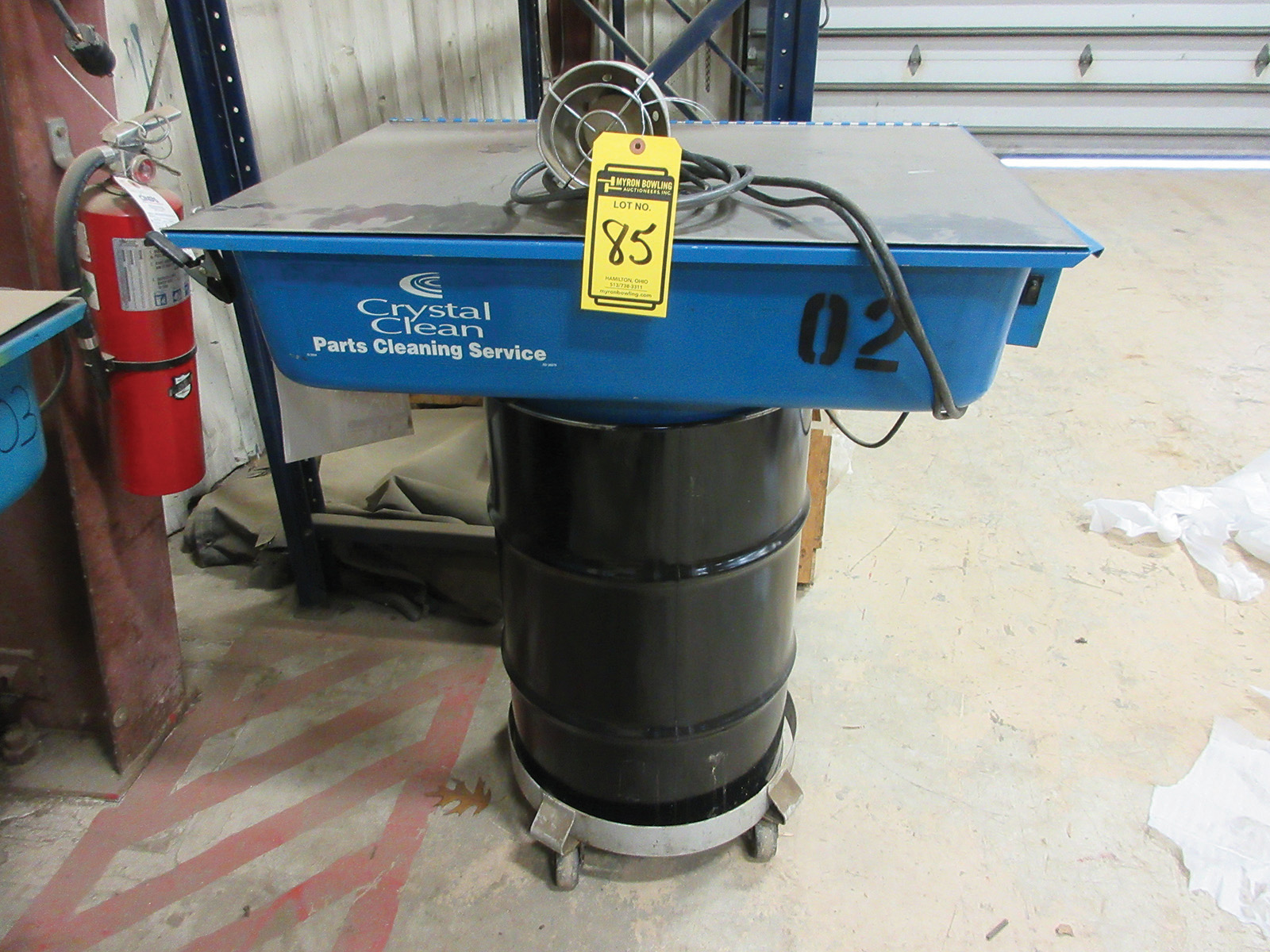 CRYSTAL CLEAN PARTS WASHER; MACHINE # 02