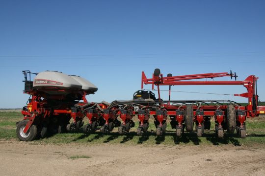 Case-IH #1255 AFS Early Riser 24 Row 30" Front Fold Planter w/Elec ...