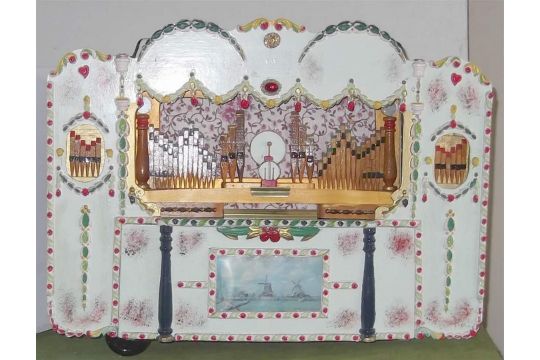 Fairground organ model