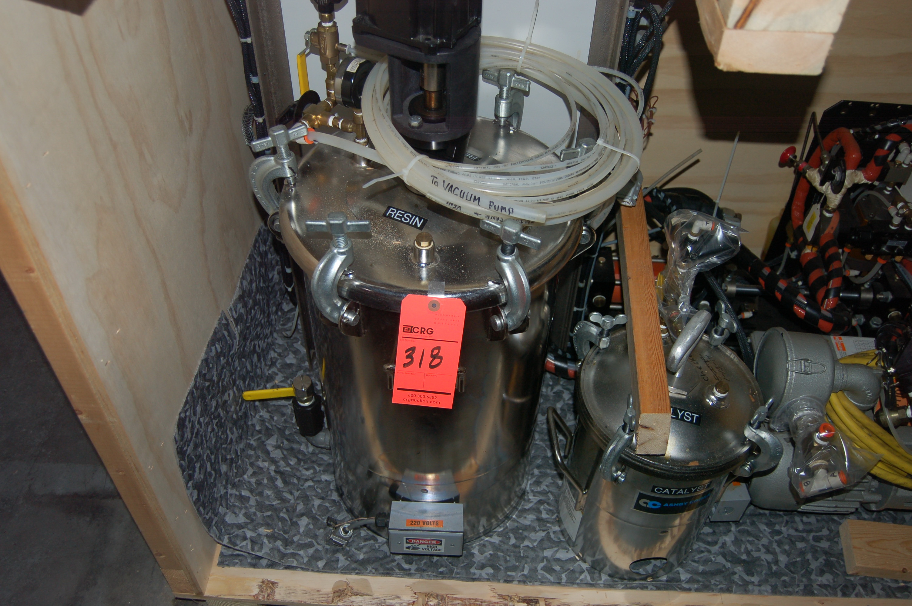 Ashby-Cross two-component metering, mixing, and vacuum potting system ...