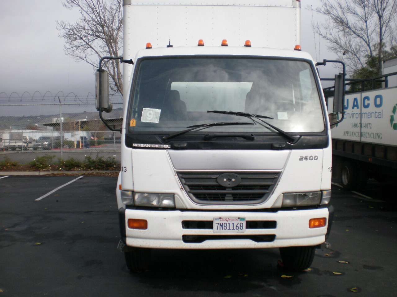 2005 Nissan UD 2600 Box Truck Apprx. 300,000 miles S/N JNAPA8OH95AS50051 [Loc: Heyward, CA ]