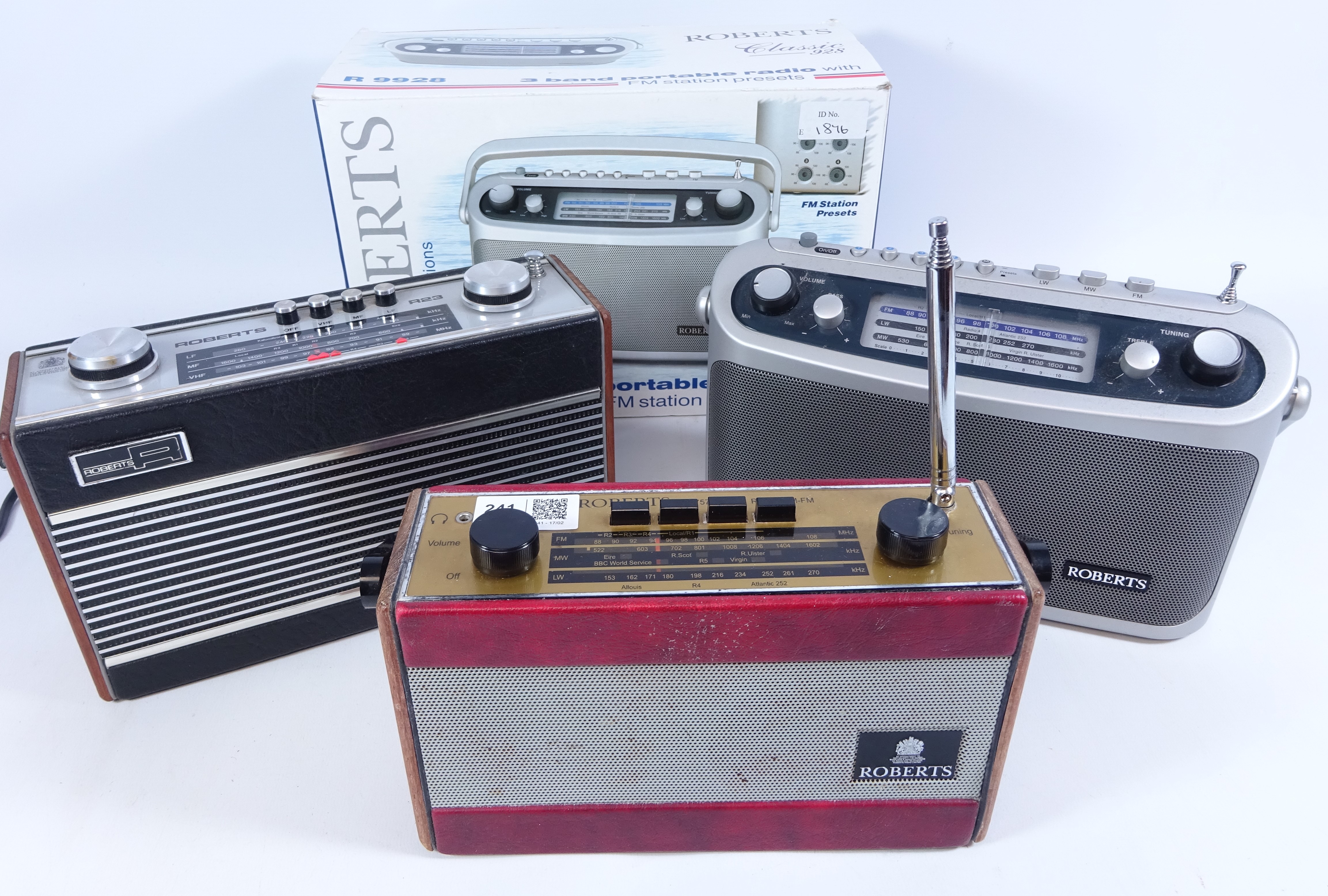 Roberts R757 3-Band portable Radio, Roberts R23 3-Band portable Radio ...