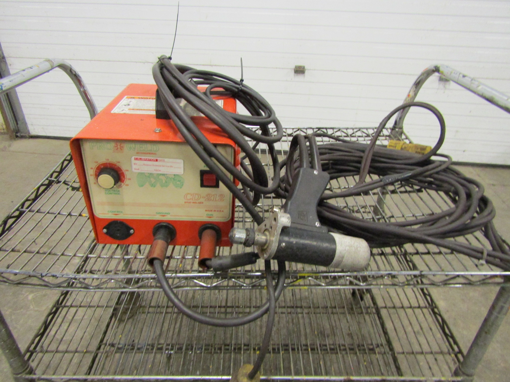 Pro-Weld Stud Welder with stud welding gun model CD-212