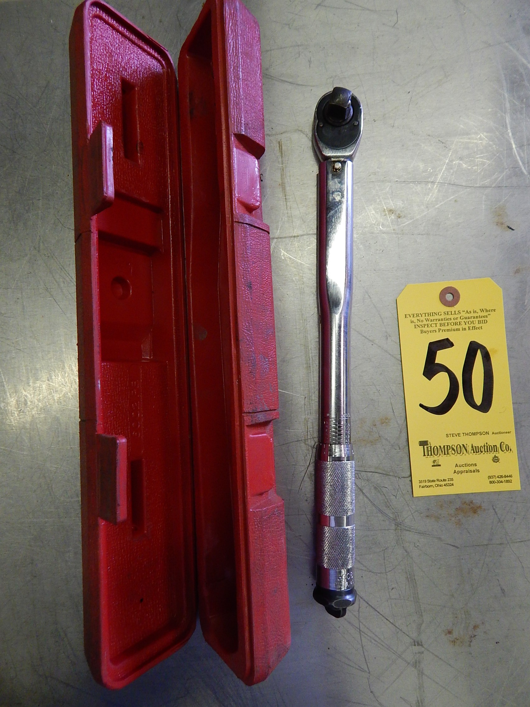 Proto 6008-4 Torque Wrench, 5 to 80 ft./lbs.