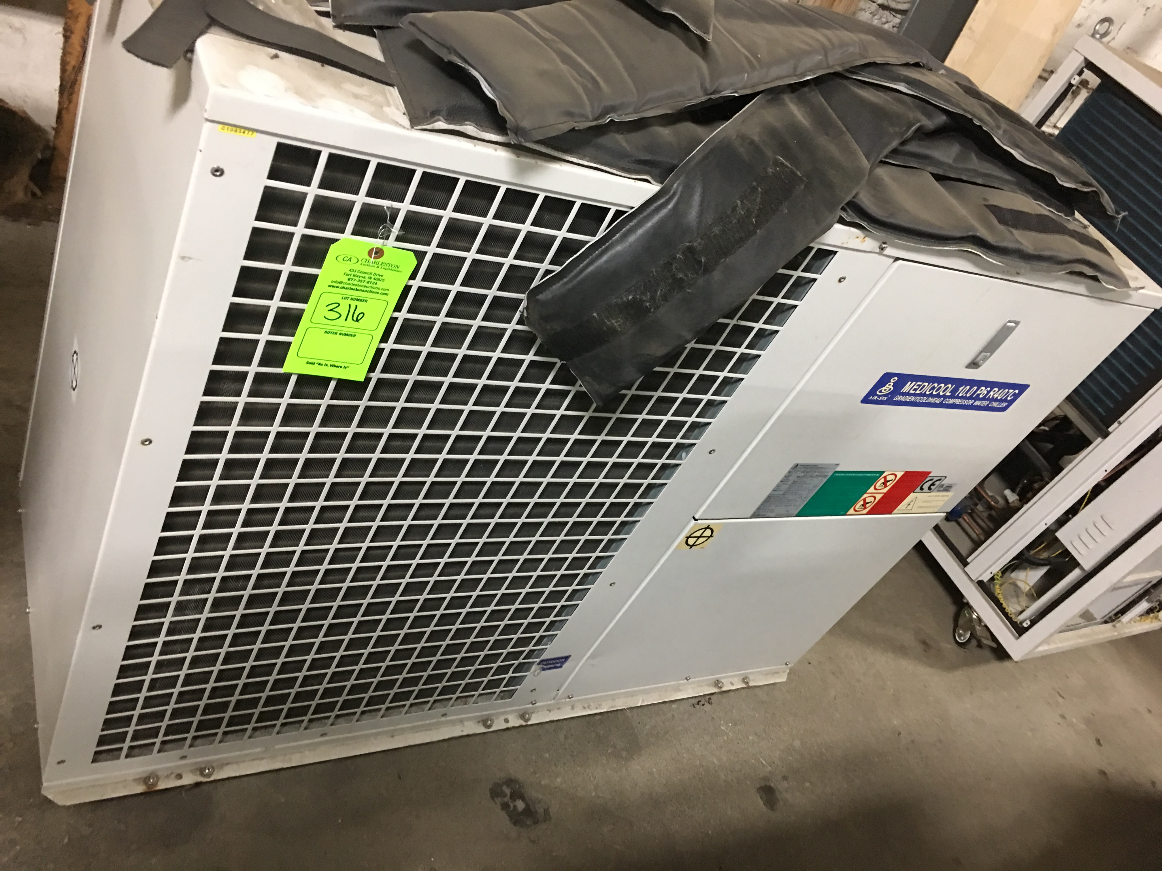 AIRSYS MEDICOOL 10.0 P6R407C, GRADIENT/COLDHEAD COMPRESSOR WATER CHILLER