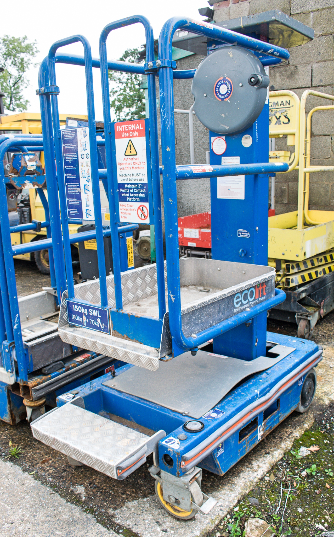 Eco Lift manual personnel lift PF1851