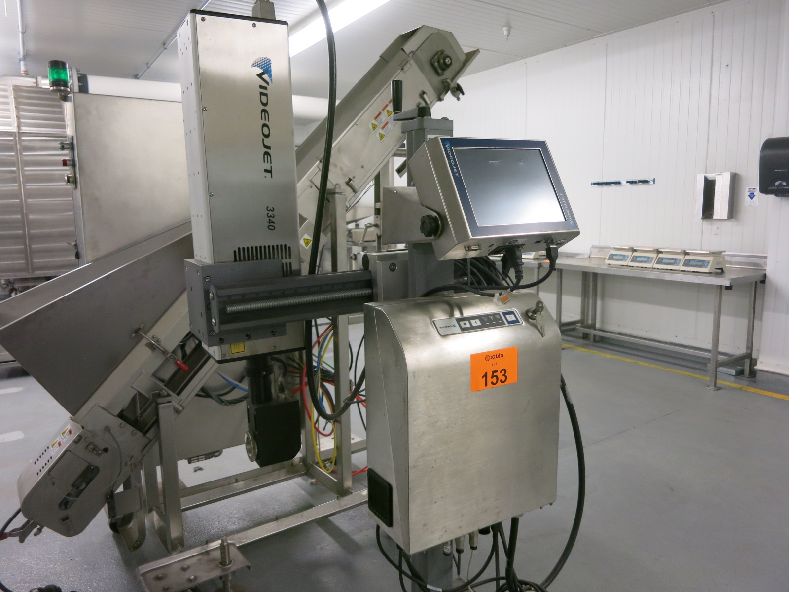 Videojet 3340 CO2 Laser Marking Machine, portable