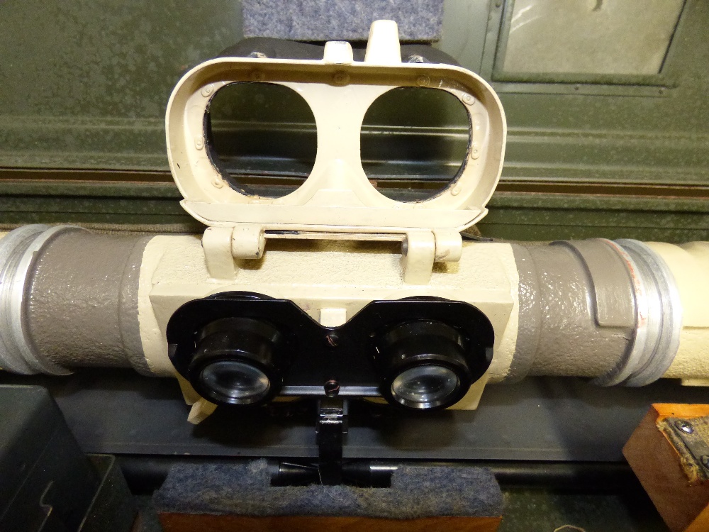 WW2 GERMAN MILITARY RANGE FINDER WITH CASE 1943