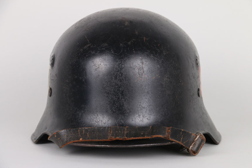 Allgemeine-SS M34 double decal helmet Early M34 Allgemeine-SS parade ...