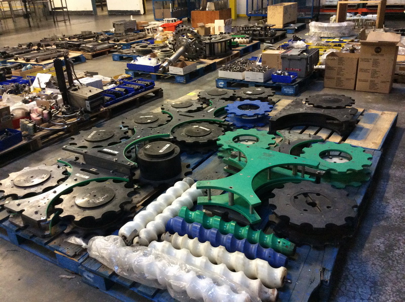 [Lot] Krones labeler change parts, model Canmatic, 1/2 & 1-1/2 liter ...