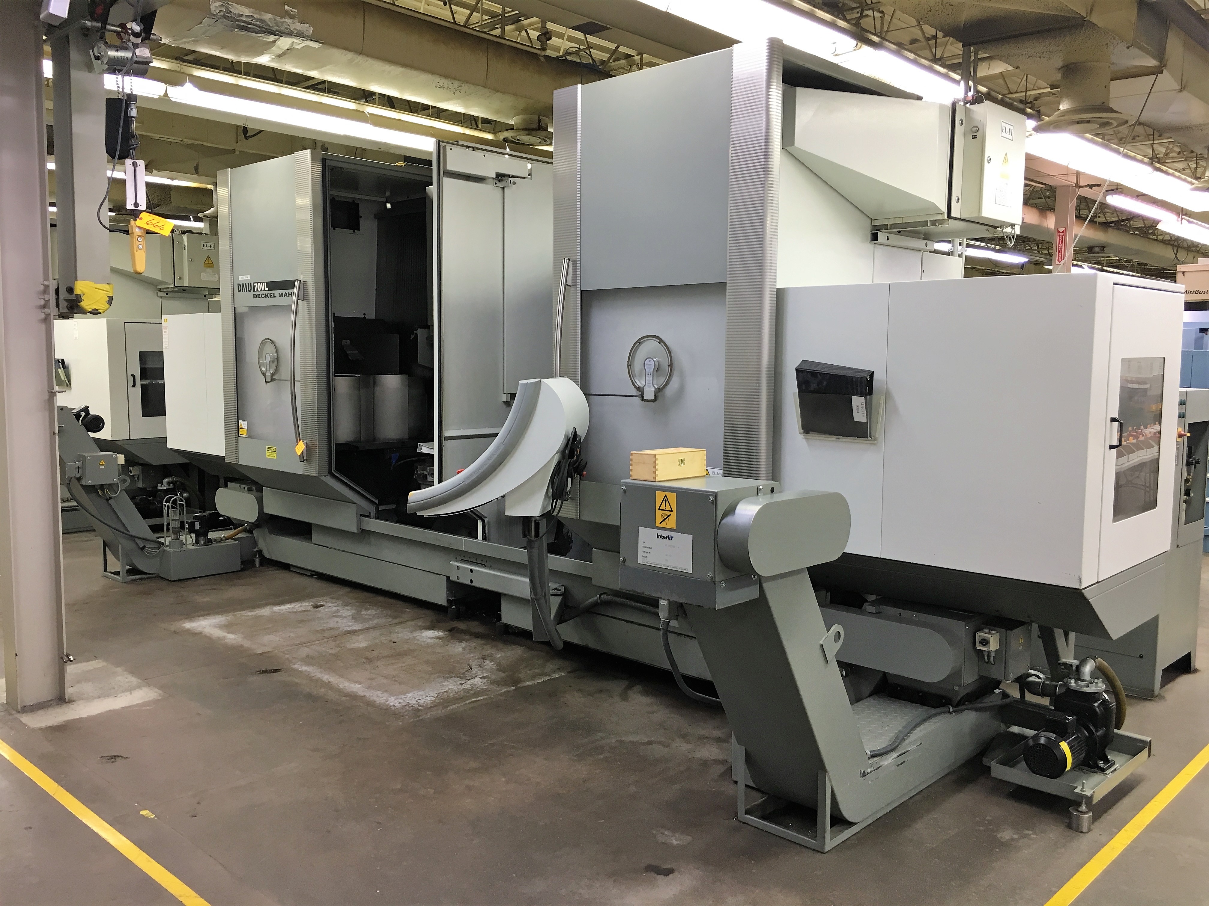 DECKEL-MAHO # DMU-70-VL ''FULL-5-AXIS'' CNC ''TWIN-CNC ROTARY TABLE ...