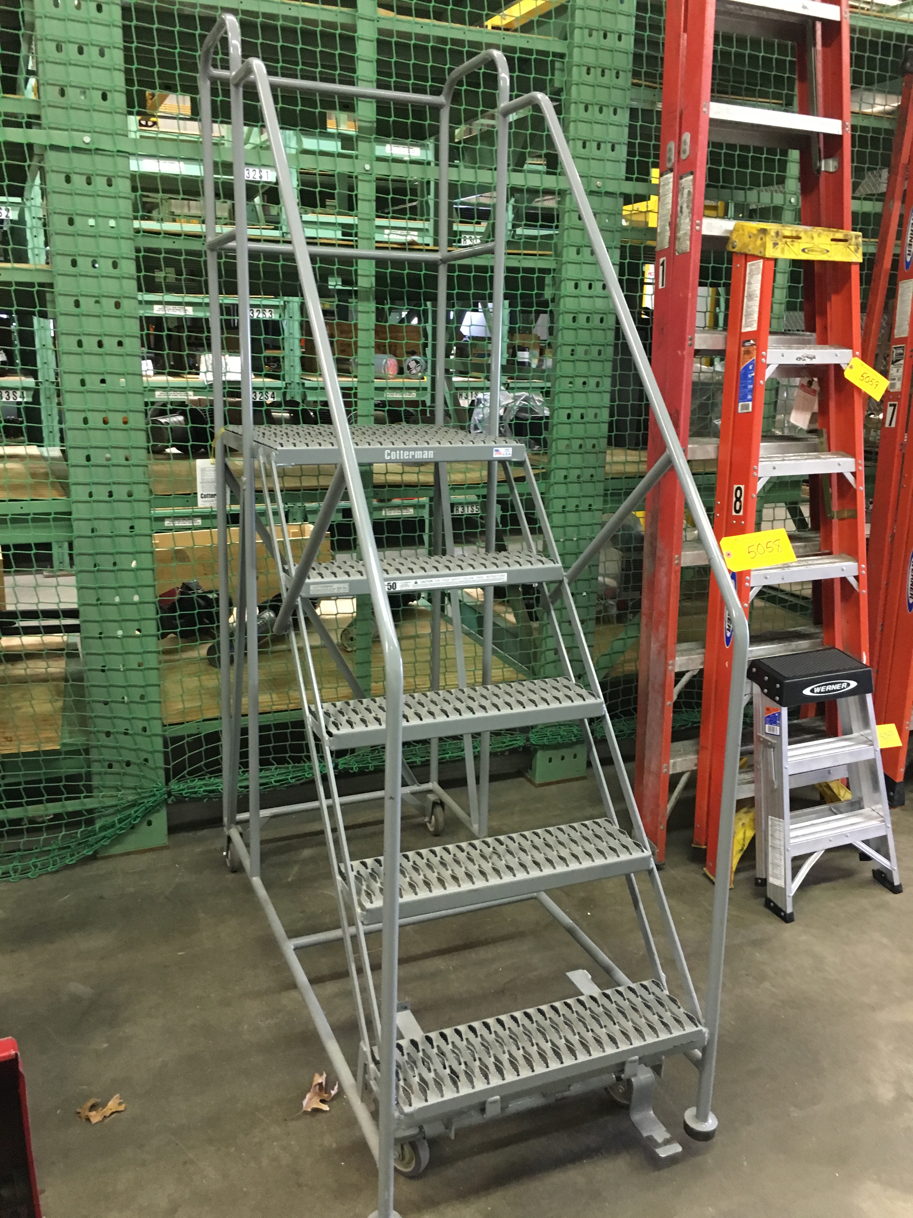 COTTERMAN 5-STEP AIRCRAFT LADDER