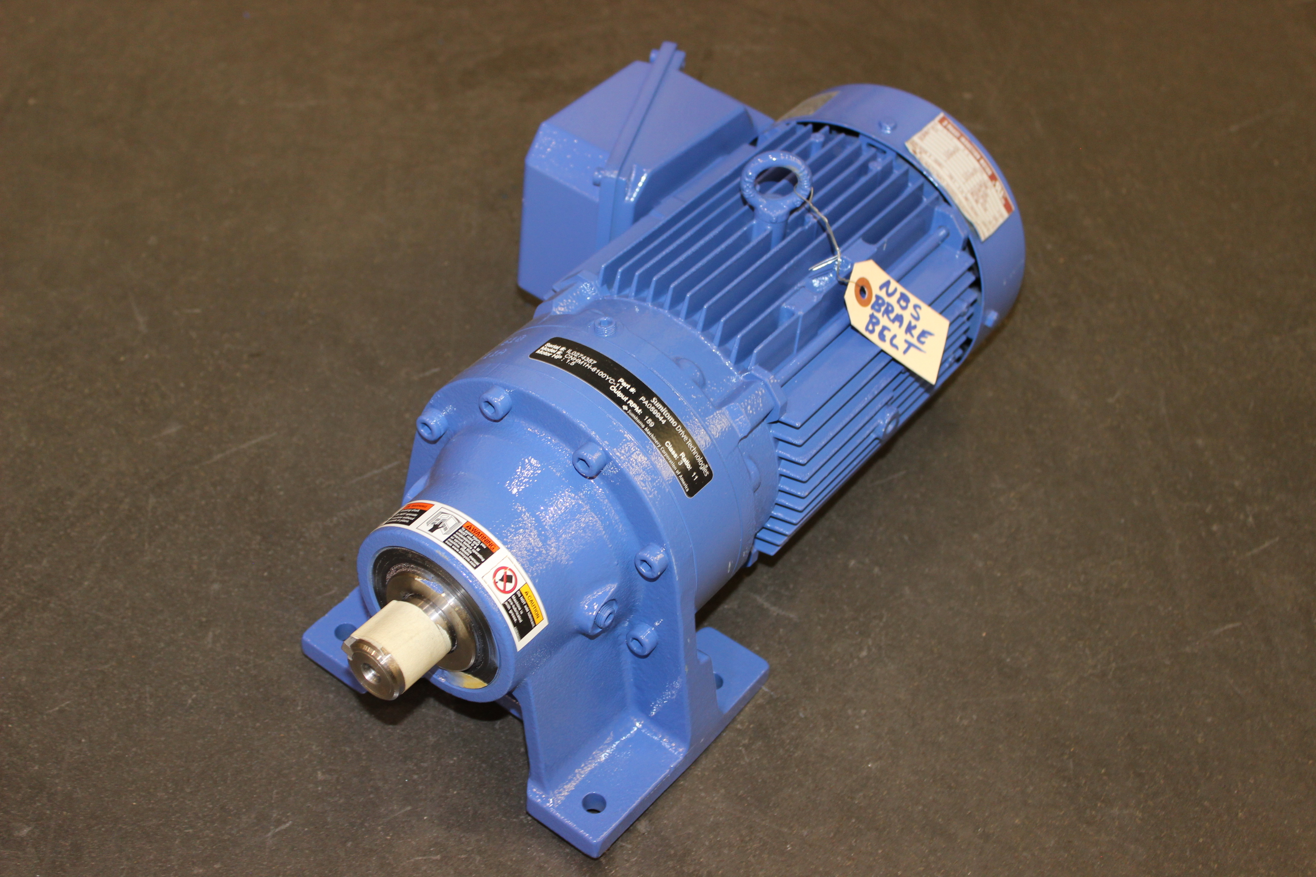 SUMITOMO 3 PH INDUCTION MOTOR, TYPE: TC-FX HP: 1.5, 1720 RPM 230/460 ...