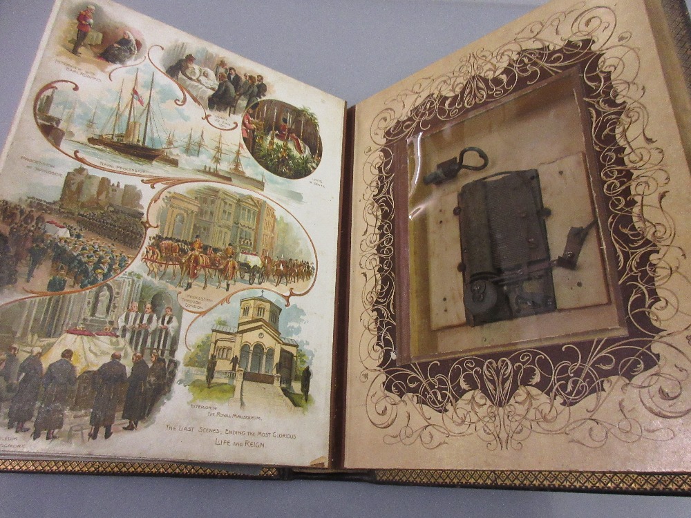 Good quality 19th Century musical photograph album entitled ' The ...