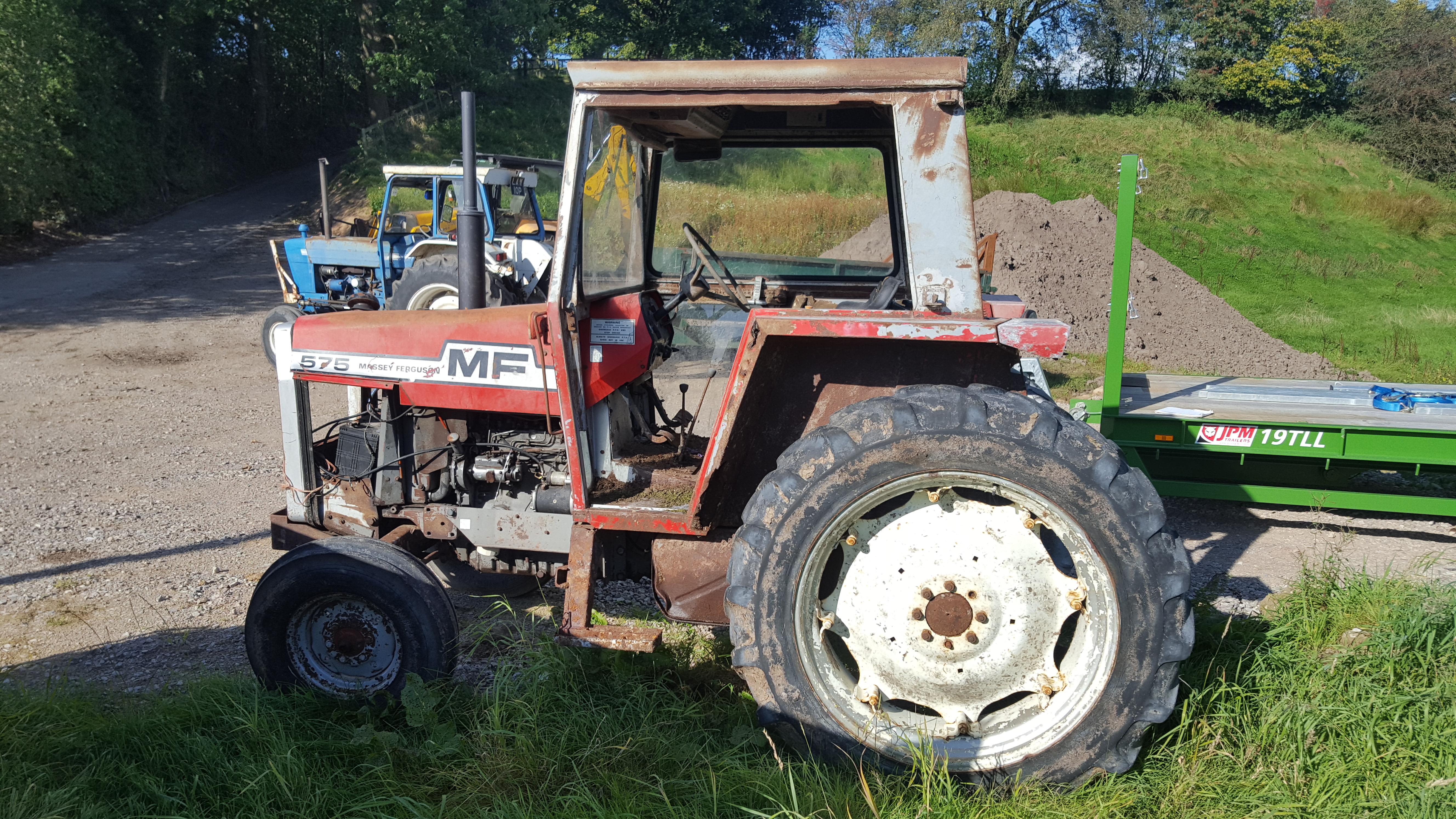 Massey Ferguson MF 575 Tractor Appraisal: Sold As Seen - No Warranty ...