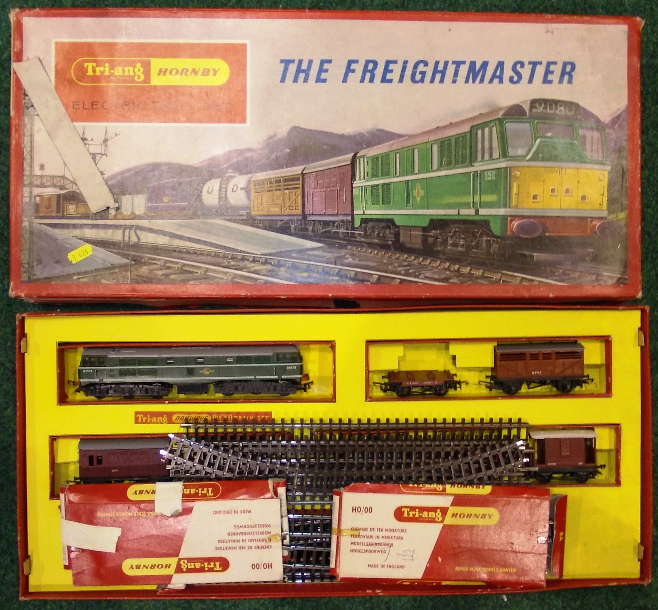 Tri-ang Hornby. The Freightmaster train set. Boxed.