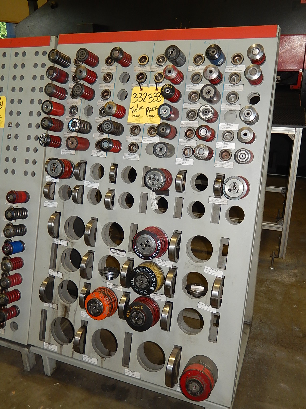 Custom Inclined Turret Punch Tooling Rack