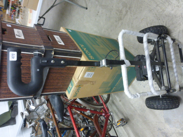 Battery operated Powawalker fishing trolly