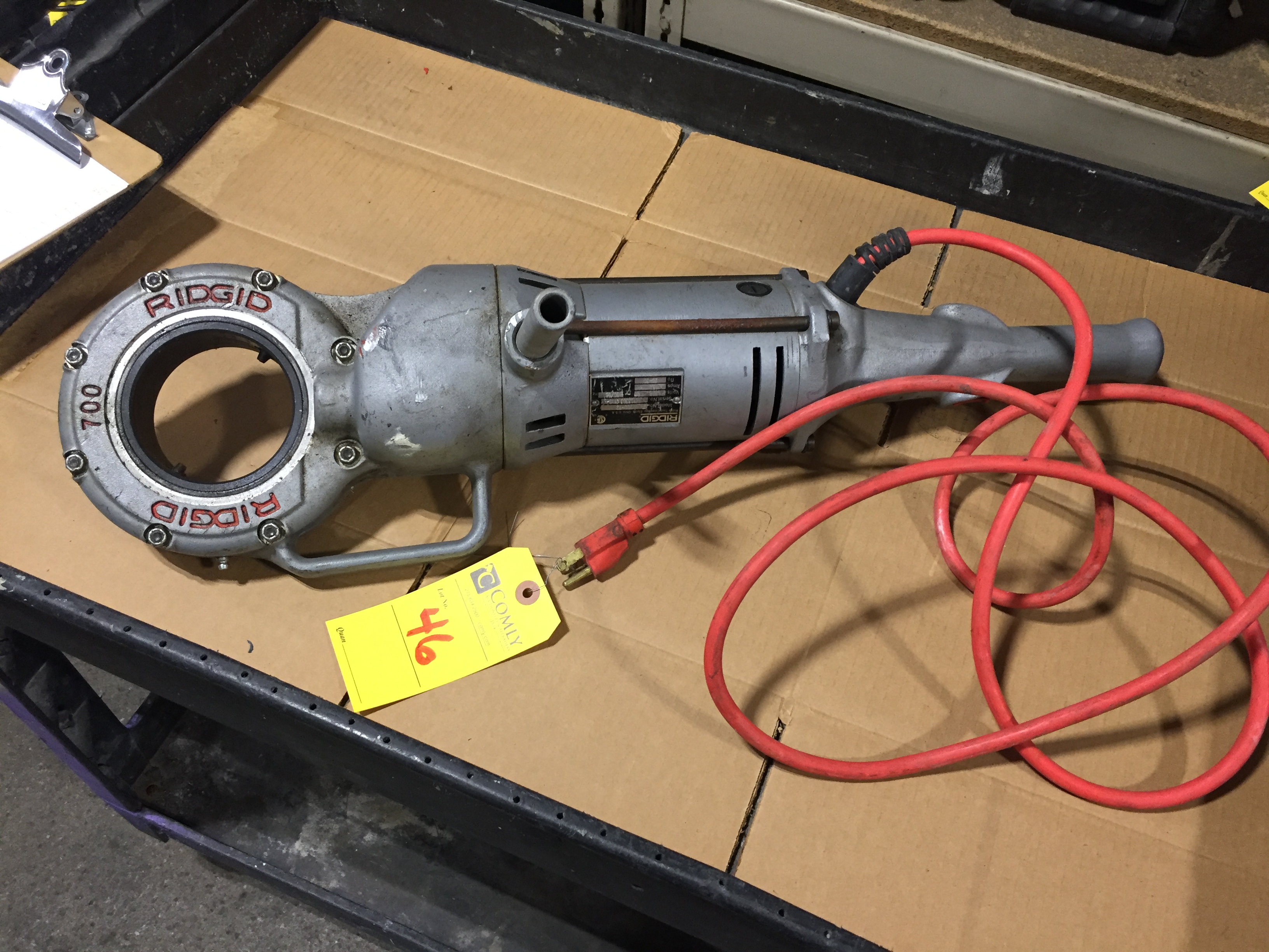 Ridgid Power Drive Pipe Threader