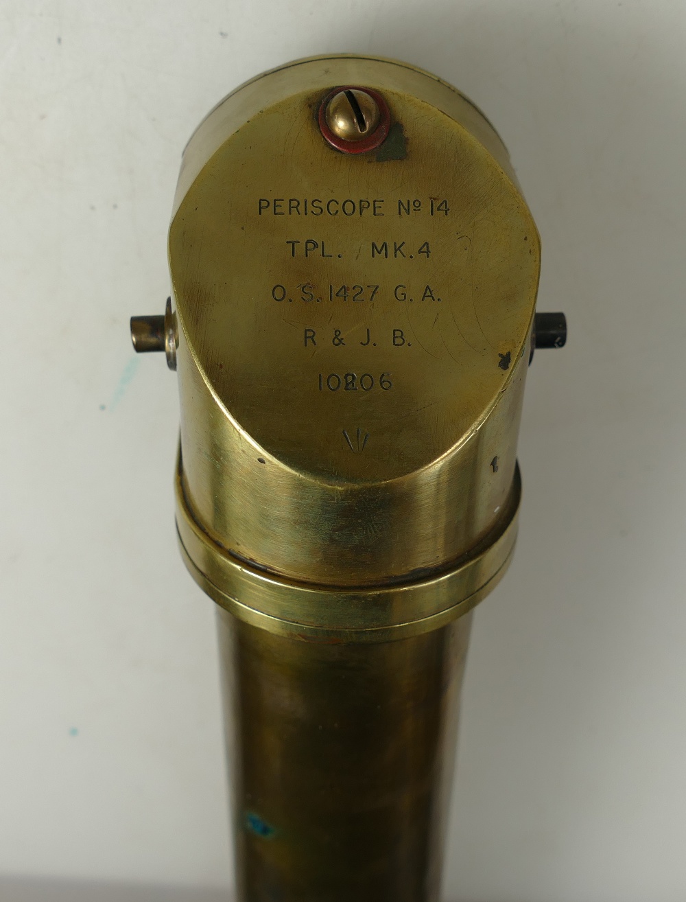 WW2 British Military Issue Brass Trench Periscope no 14 TPL MK4 By R&J ...