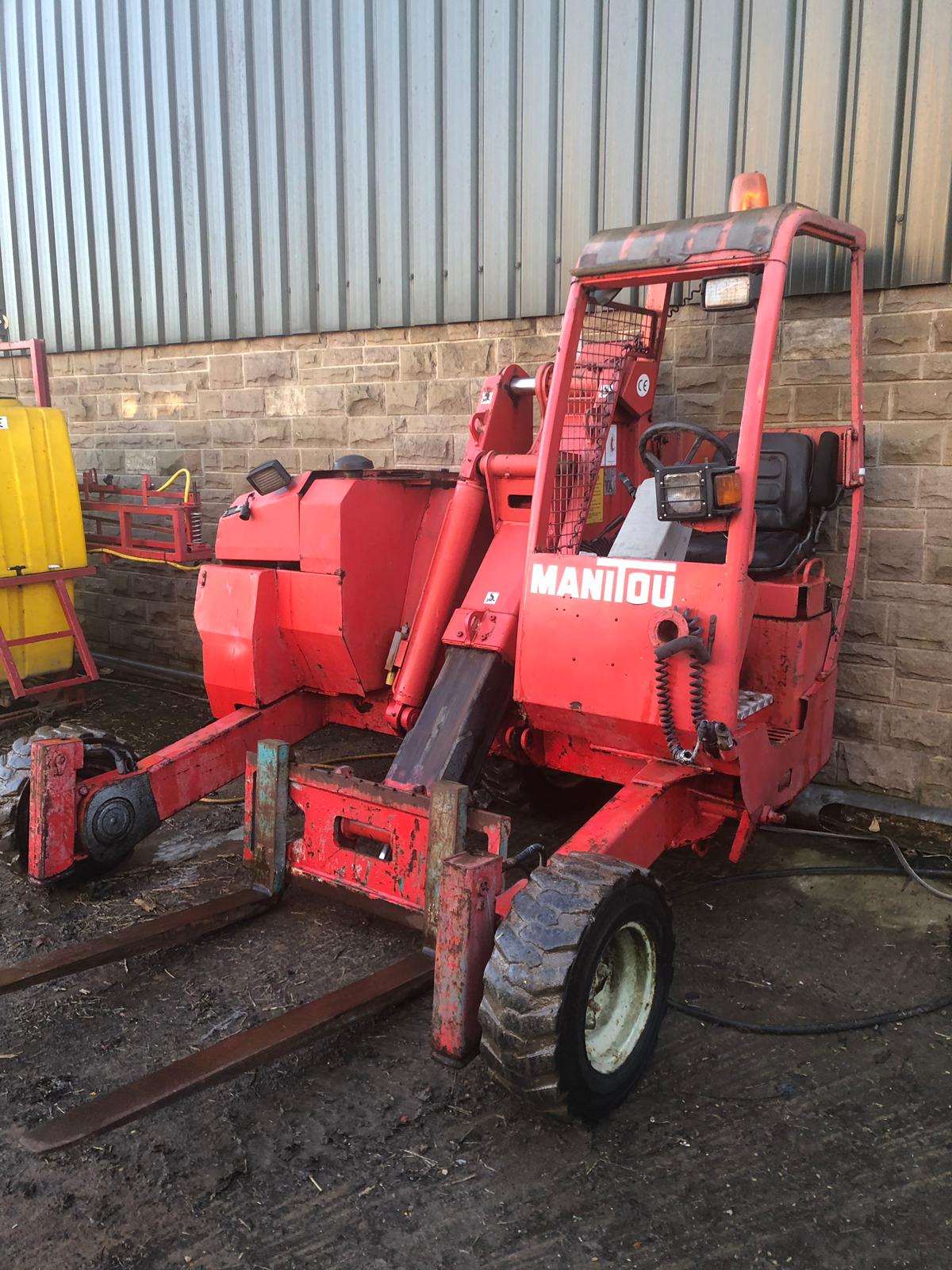 DS - 2004 MANITOU TMT 320S MOFFET MOUNTY TRUCK MOUNTED FORKLIFT ...