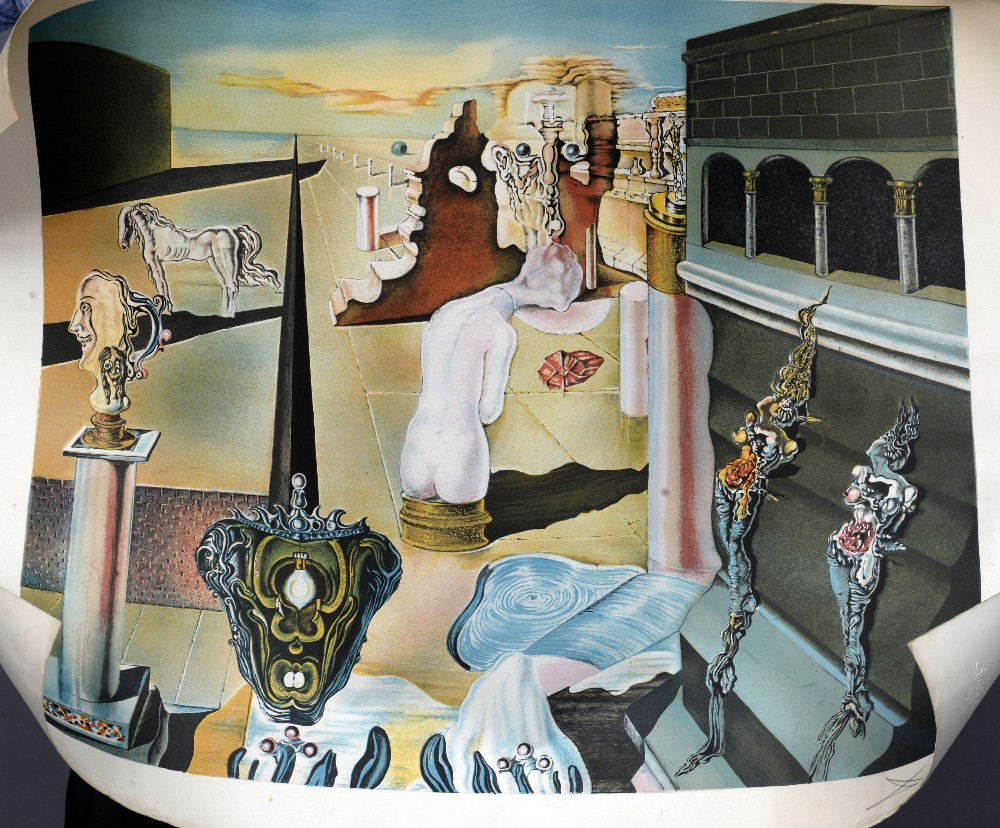 *AR SALVADOR DALI (1904-1989) Spanish Invisible Man Limited edition ...