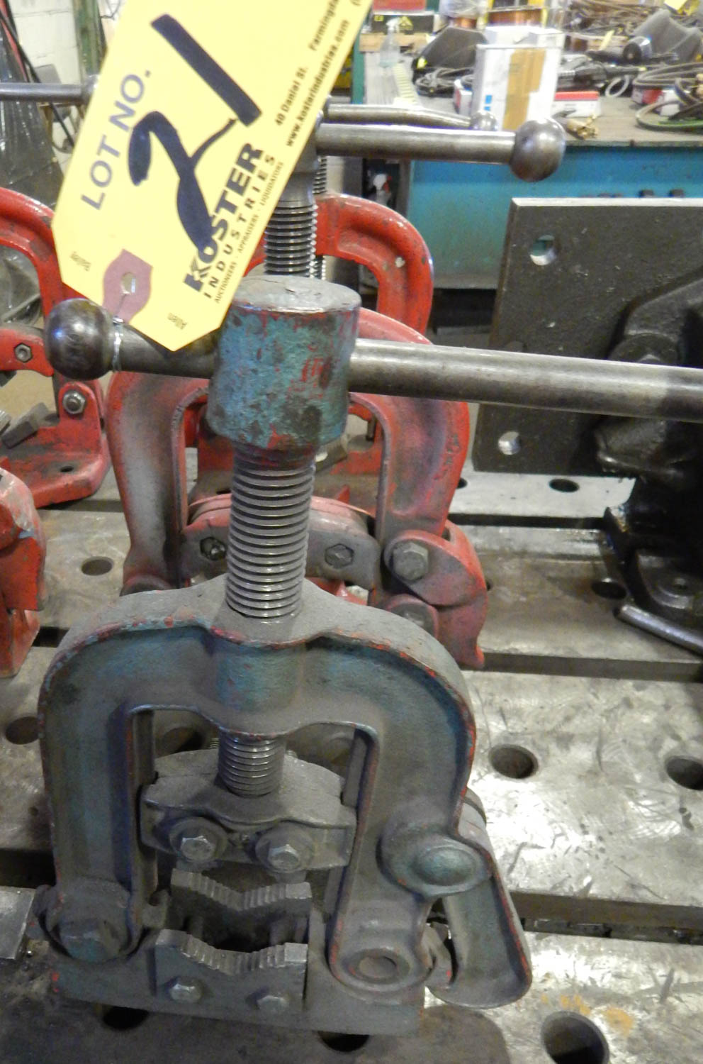 REED PIPE VISE