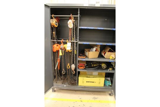 Strong Hold Storage Cabinet, W/ Contents, Rigging Tools | (Maintenance ...