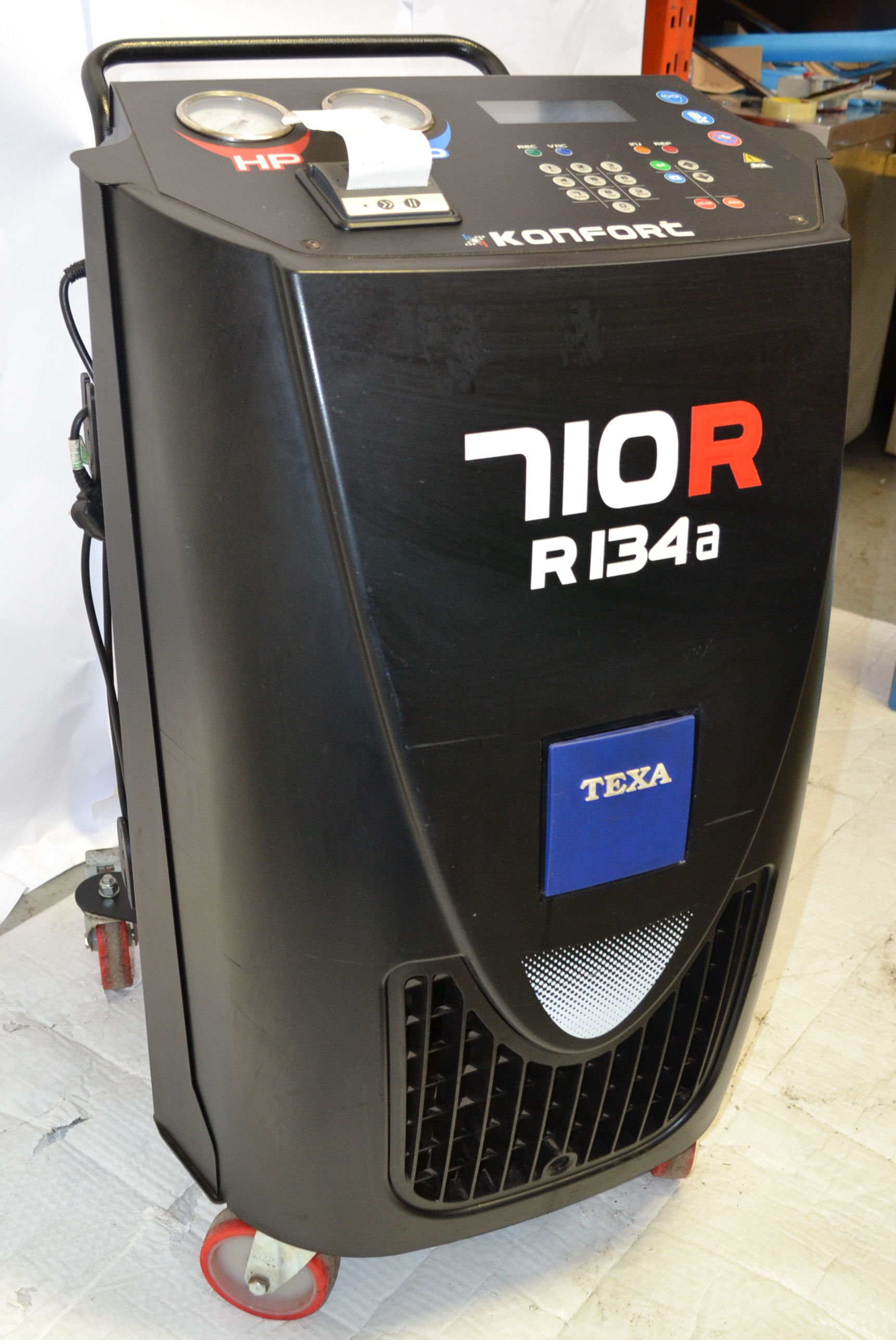 1 x Texa Konfort 710R Air Con AC Servicing Machine for R134a ...