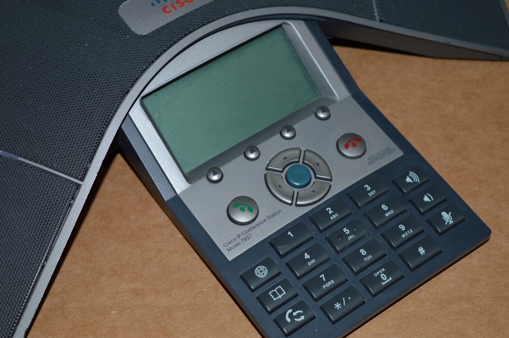 1 x Cisco 7937 CP-7937G - Unified IP Conference Station PoE VOIP Phone ...