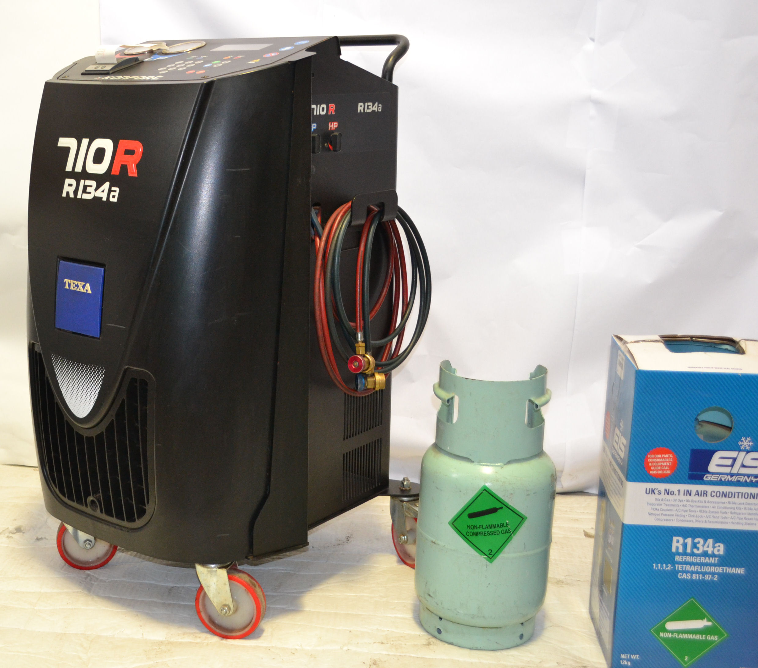 1 x Texa Konfort 710R Air Con AC Servicing Machine for R134a ...