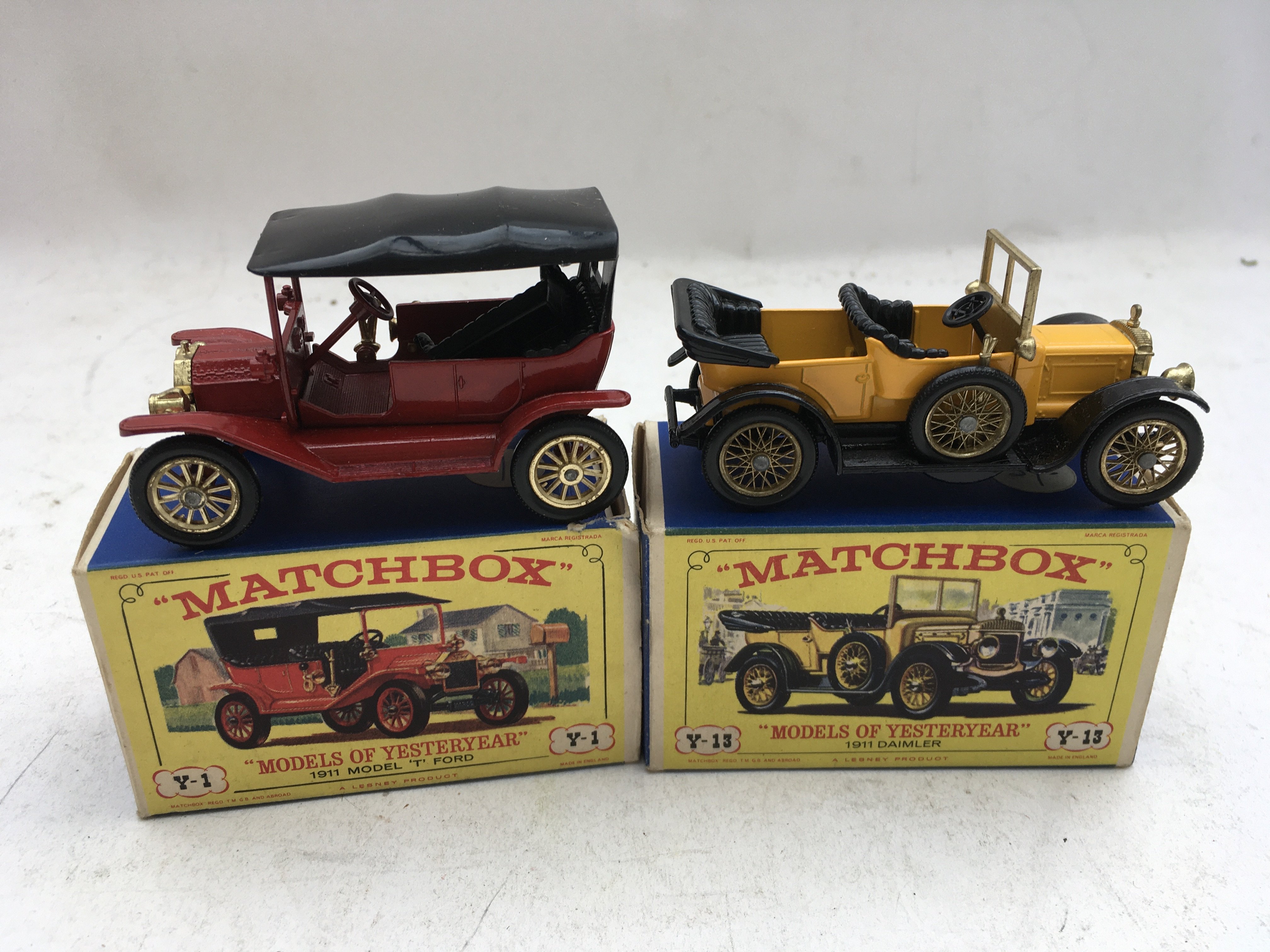 Matchbox models of Yesteryear, boxed Diecast vehicles including Y-1 ...