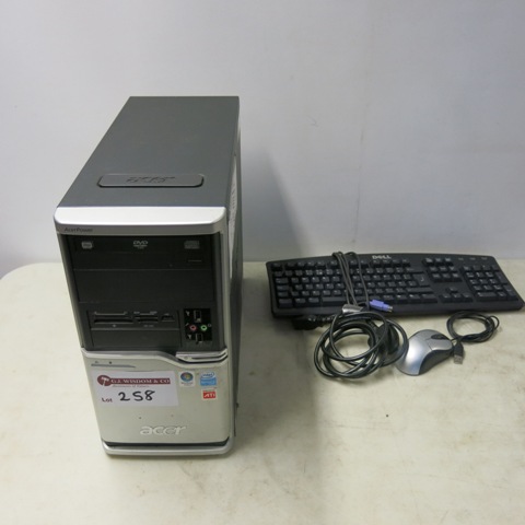 Dell Dimension 1100 PC. Intel Celeron D CPU @ 3GHz, 512MB RAM, 70GB HDD ...