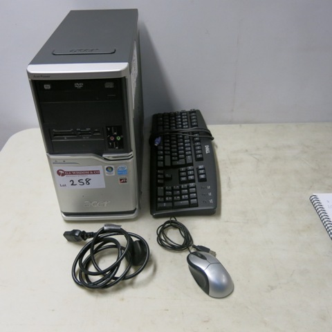 Dell Dimension 1100 PC. Intel Celeron D CPU @ 3GHz, 512MB RAM, 70GB HDD ...
