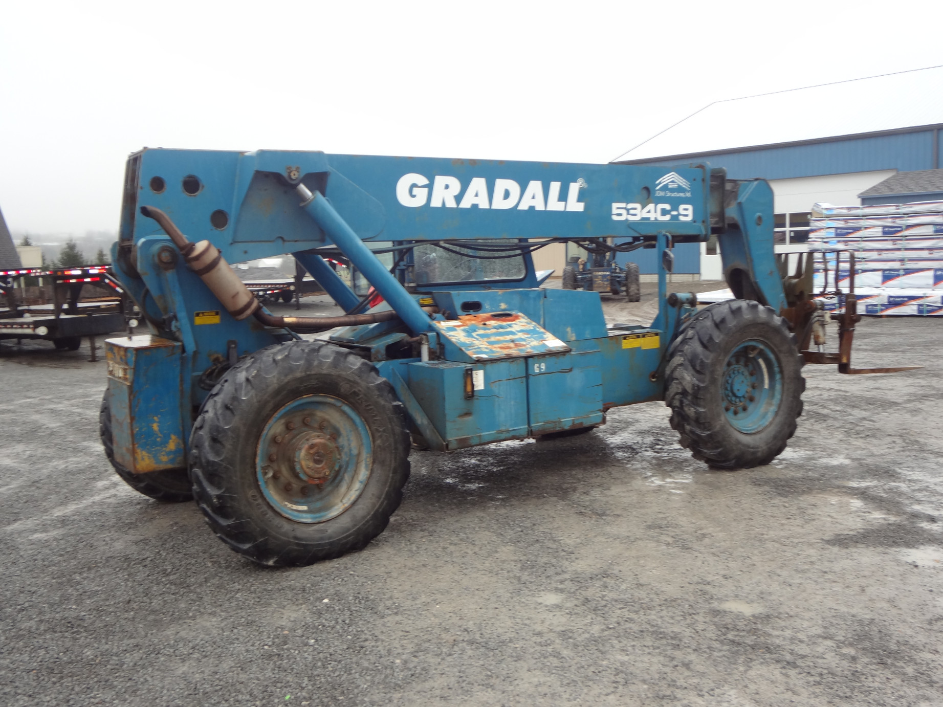 Gradall 534C-9 Boom Lift, 9000 lb. w/40' Boom, Serial Number 0344499
